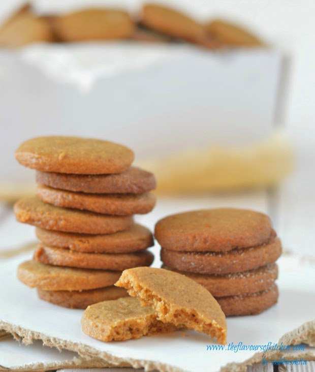 Peanut butter cookies ~ bite sized delights Recipe | The Flavours of ...