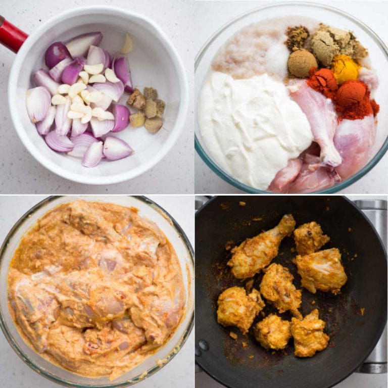 Zero-Oil Chicken Curry Recipe | The Flavours of Kitchen