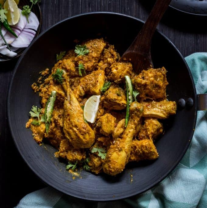 Zero-Oil Chicken Curry Recipe | The Flavours of Kitchen