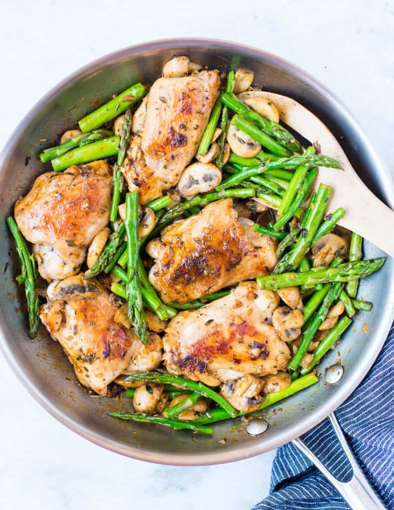 Lemon Chicken And Asparagus The Flavours Of Kitchen