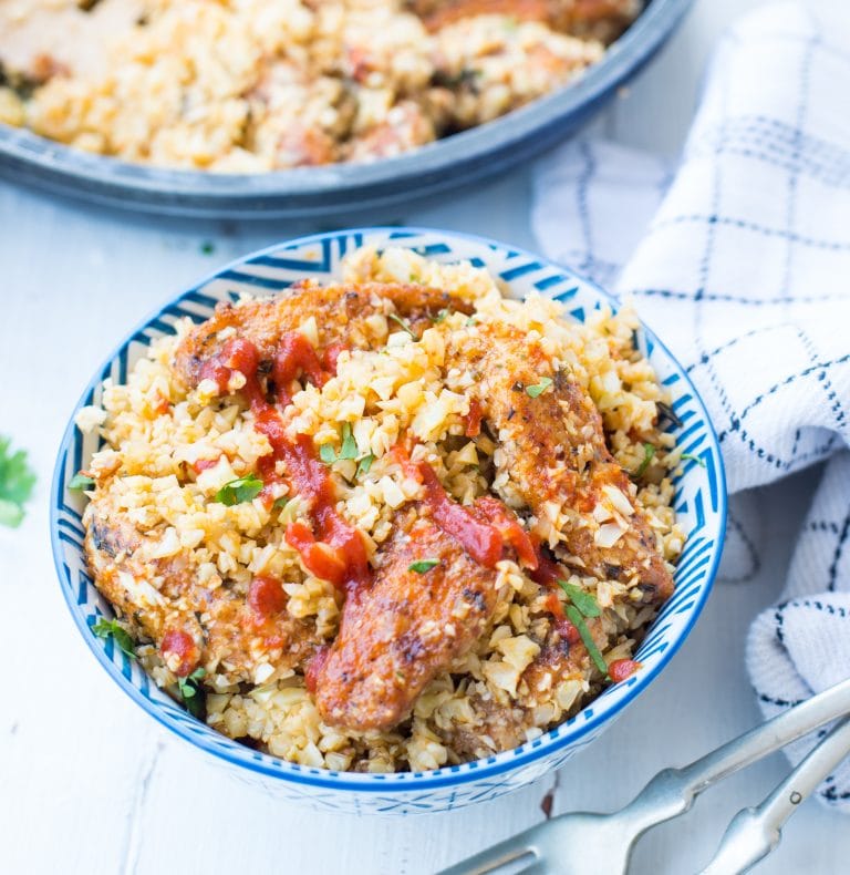 Low Carb Cauliflower Rice - The flavours of kitchen