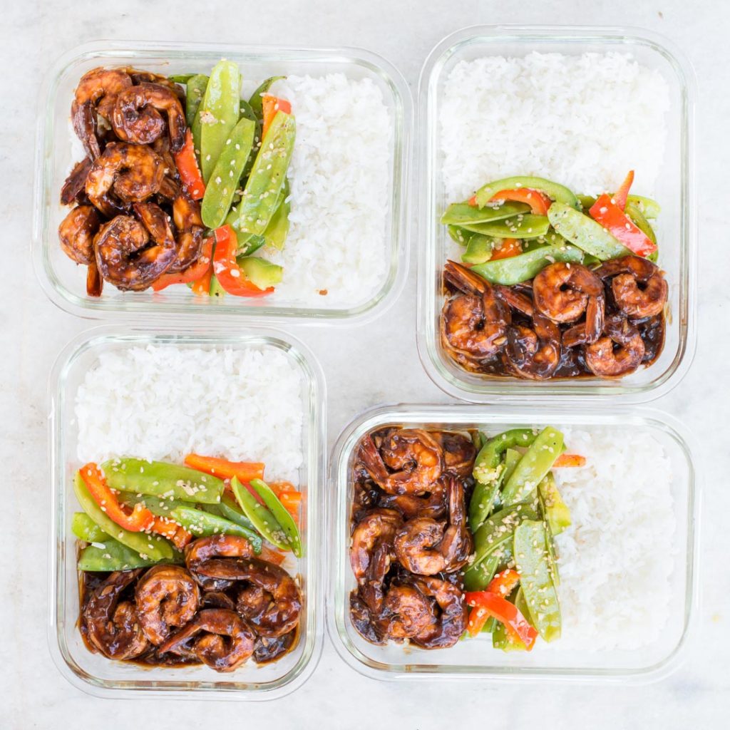 Vegetable Shrimp Stir Fry (Meal Prep) - The flavours of kitchen