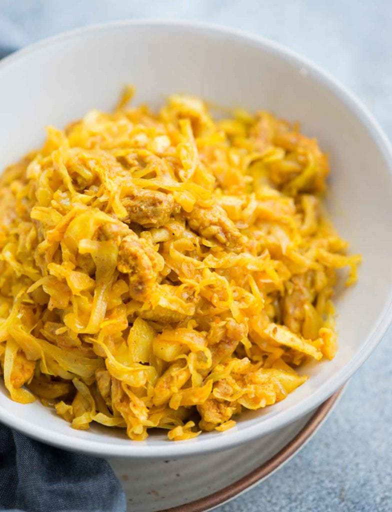 Quick Chicken Cabbage Stir-fry - The flavours of kitchen