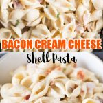 Garlic Cream Cheese Shell Pasta | The flavours of kitchen