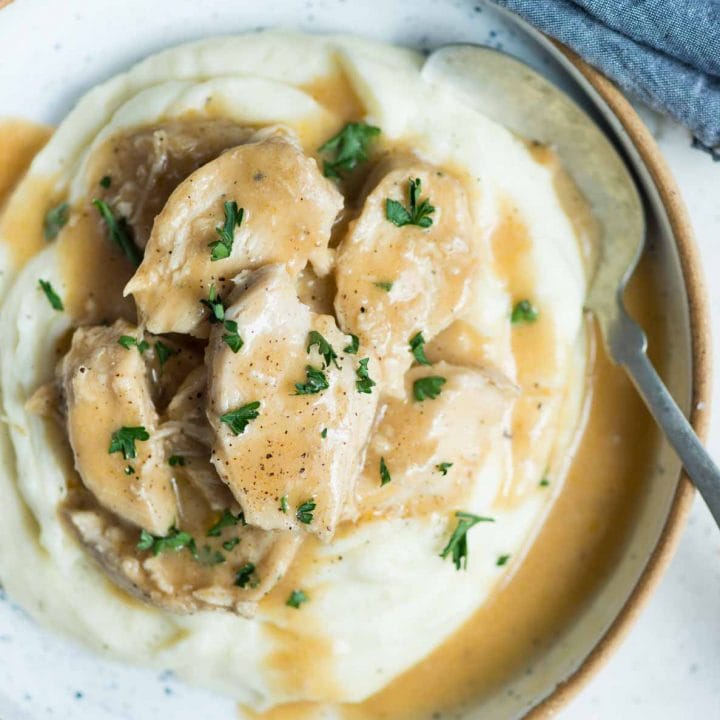 Instant Pot Chicken and Gravy - The flavours of kitchen