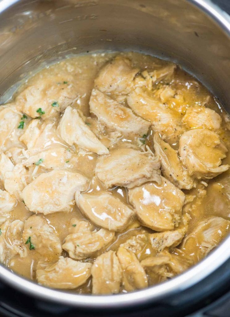 Instant Pot Chicken and Gravy - The flavours of kitchen