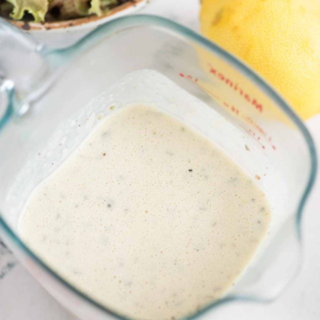 Italian Parmesan Peppercorn Dressing - The flavours of kitchen