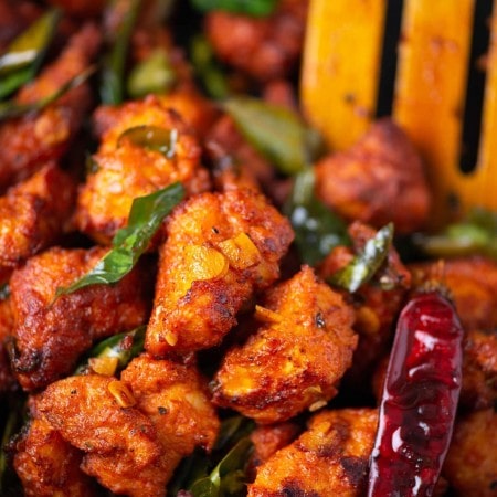 Chicken 65 Recipe | Restaurant Style Chicken 65 dry