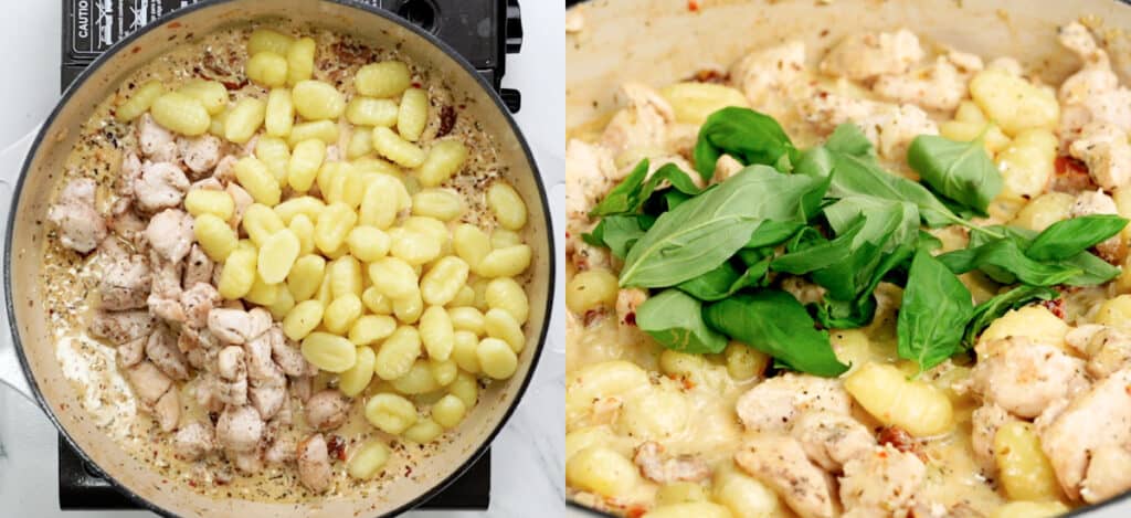Chicken Gnocchi in Creamy Sundried Tomato Sauce