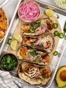 Spicy Shrimp Taco With Best Taco Sauce