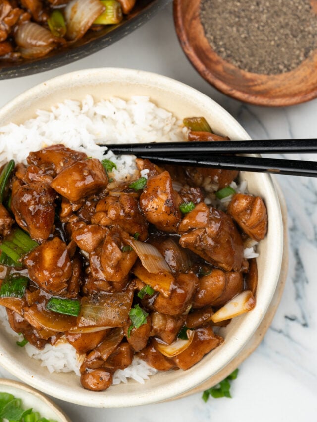 Ginger Chicken - The flavours of kitchen