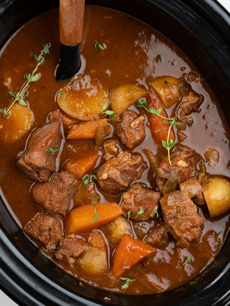 Best Slow Cooker Lamb Stew Recipe [Video] - The flavours of kitchen