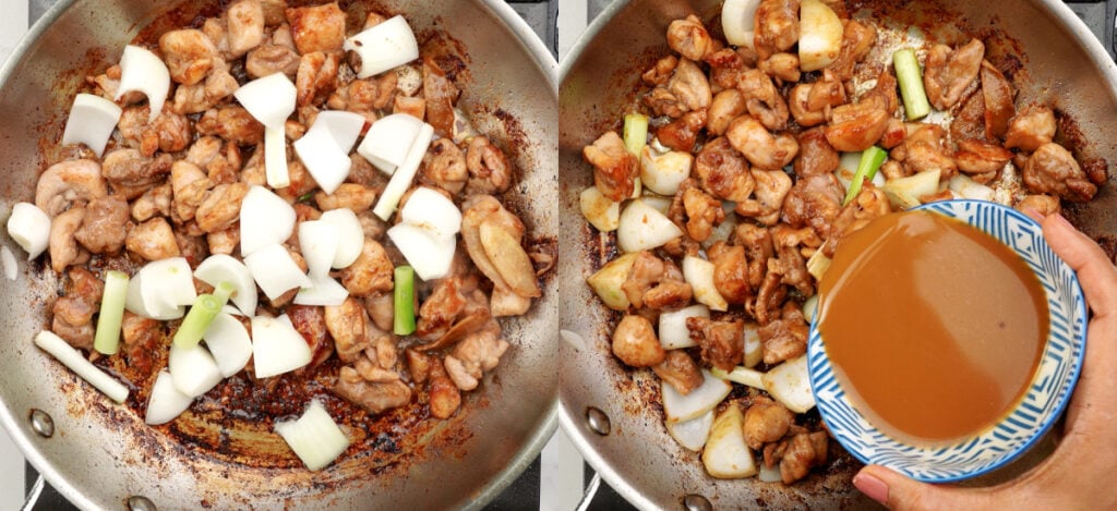 Ginger Chicken - The flavours of kitchen