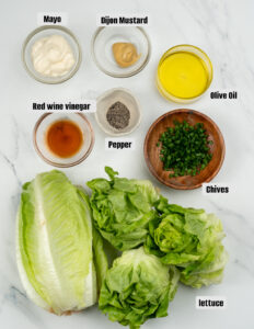 Everyday Lettuce Salad - The flavours of kitchen