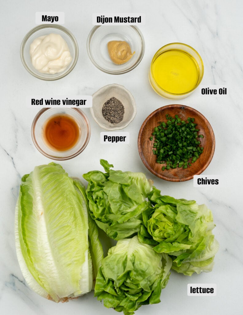 Everyday Lettuce Salad - The flavours of kitchen