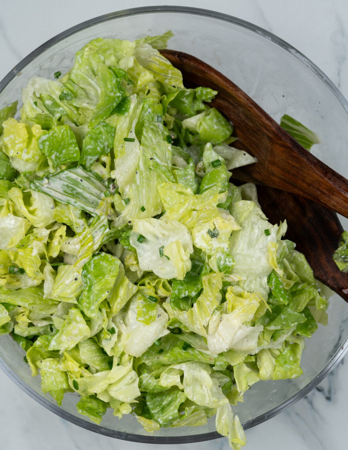 Everyday Lettuce Salad - The flavours of kitchen