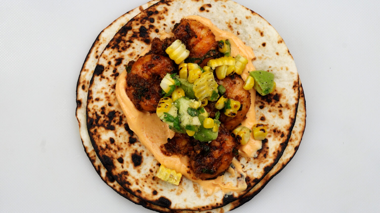 Spicy Shrimp Taco With Best Taco Sauce